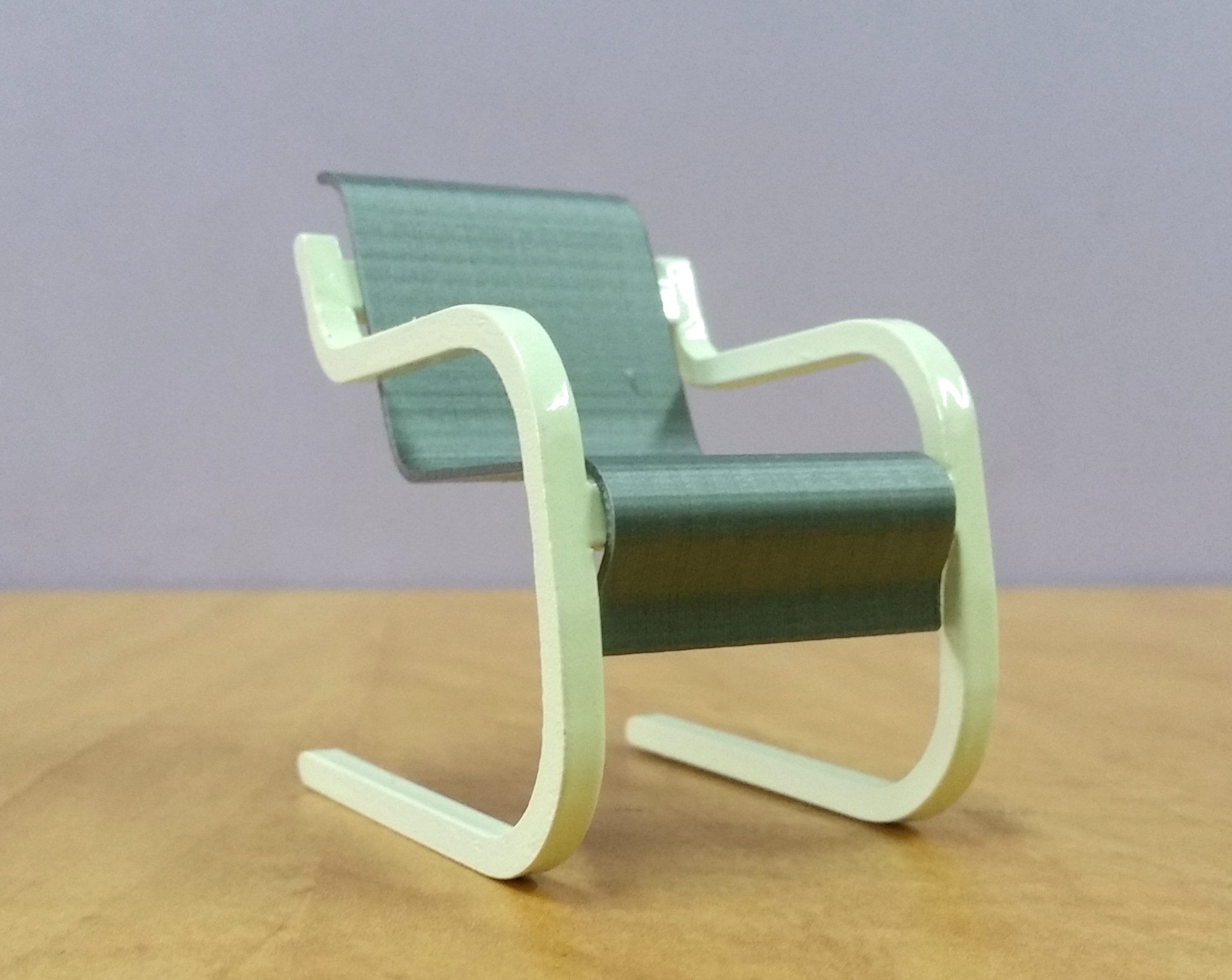 1 :12 Scale Model Armchair Modern Art Design Famous Chairs 30's ...