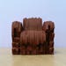 RED BEAVER Arm Chair Ottoman 1/12 Scalemini Replica - Etsy