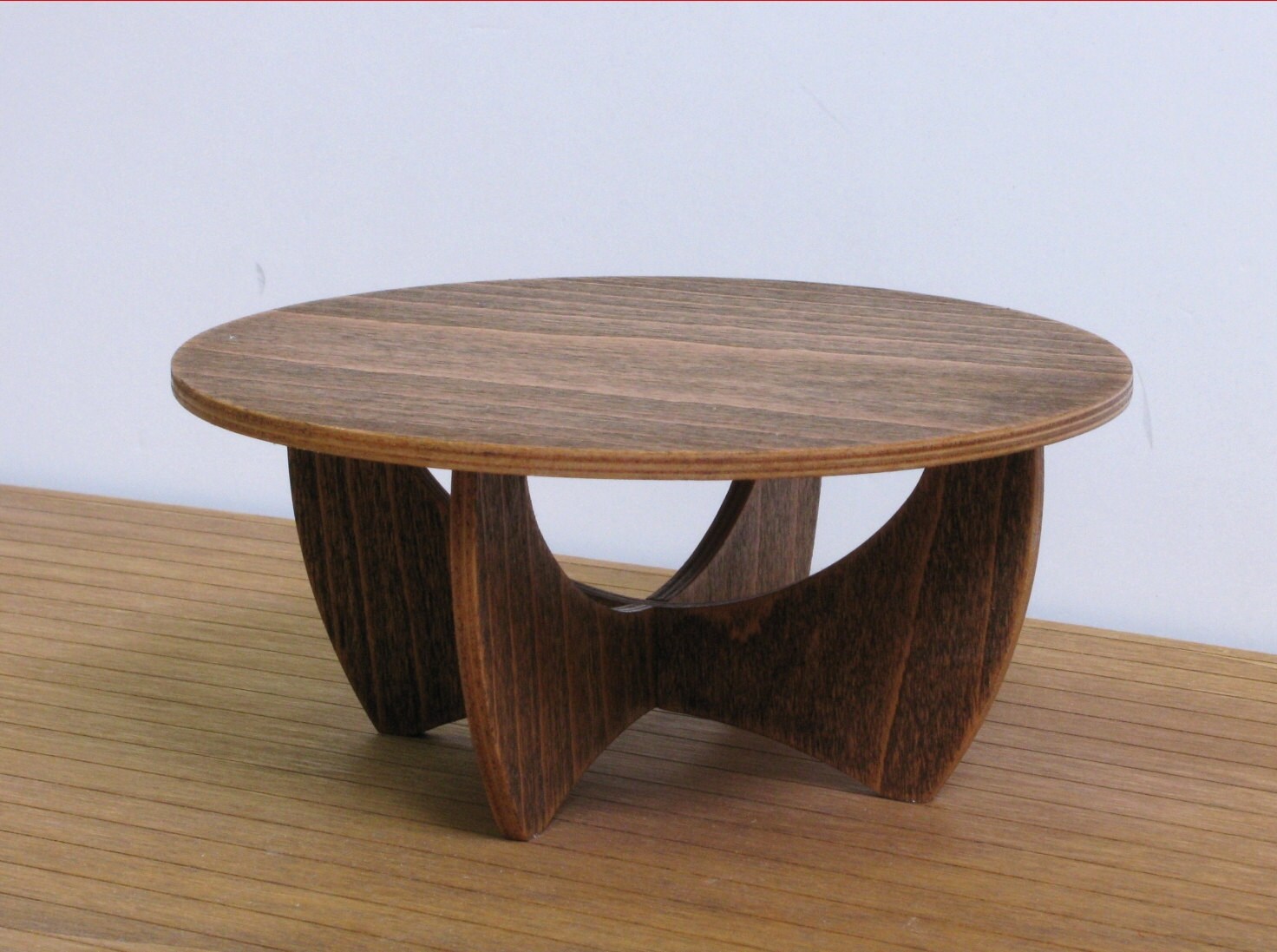WOODEN COFFEE TABLE 1:6 Scale Model Collectible Miniature - Etsy