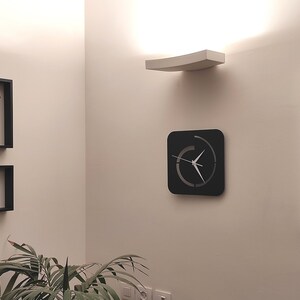Unique Wall Clock, Hurricane Model, Square, Silent Mechanism ...