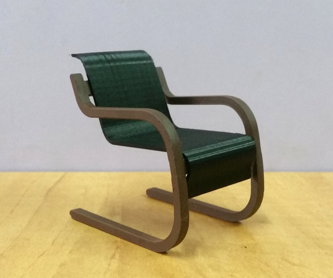 Armchair, 1 :12 Scale Model, Miniature Replica, Collectable, Dollhouse ...