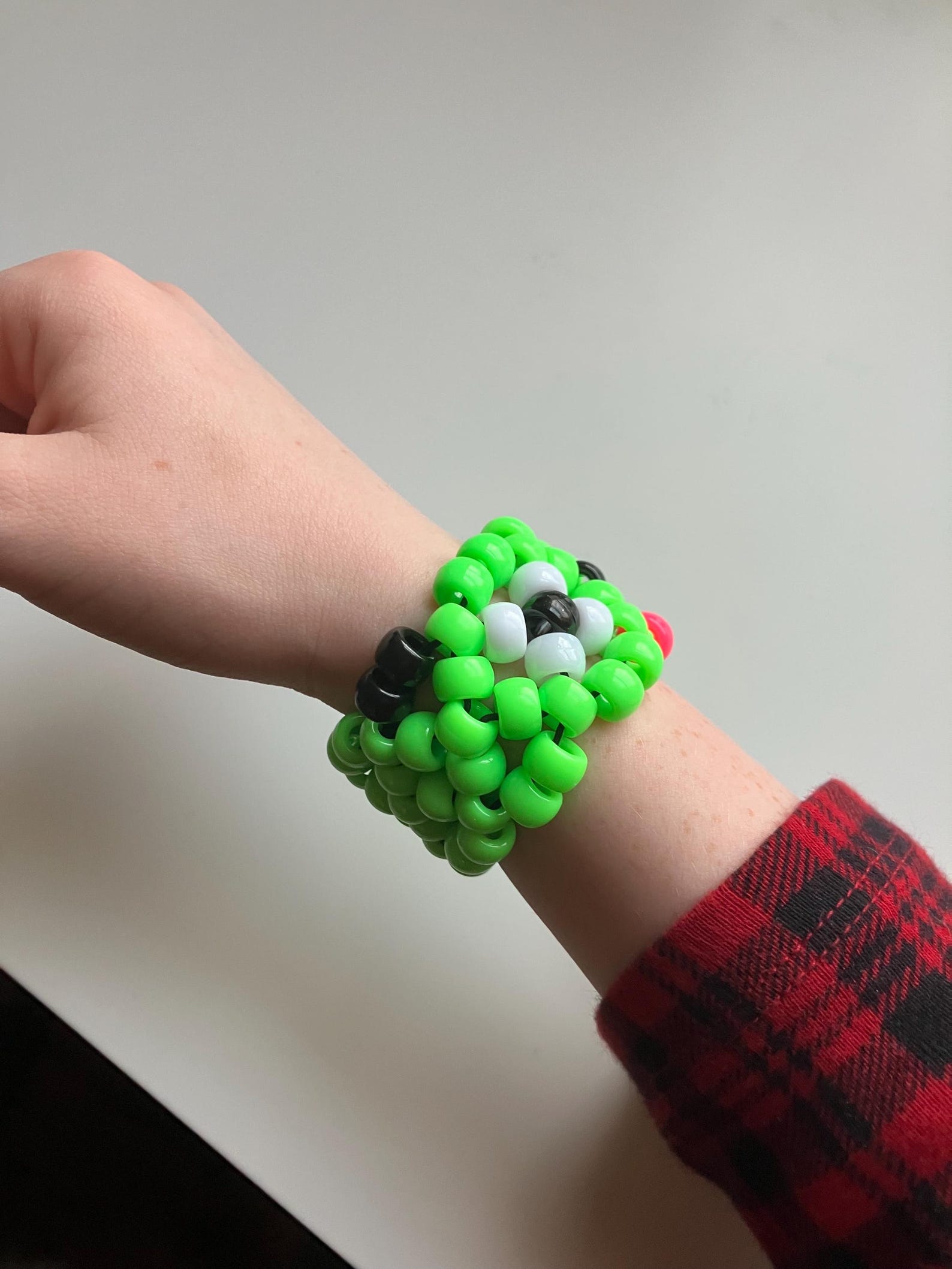 Gir Themed Kandi Cuff! - Etsy