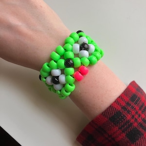 Gir Themed Kandi Cuff! - Etsy