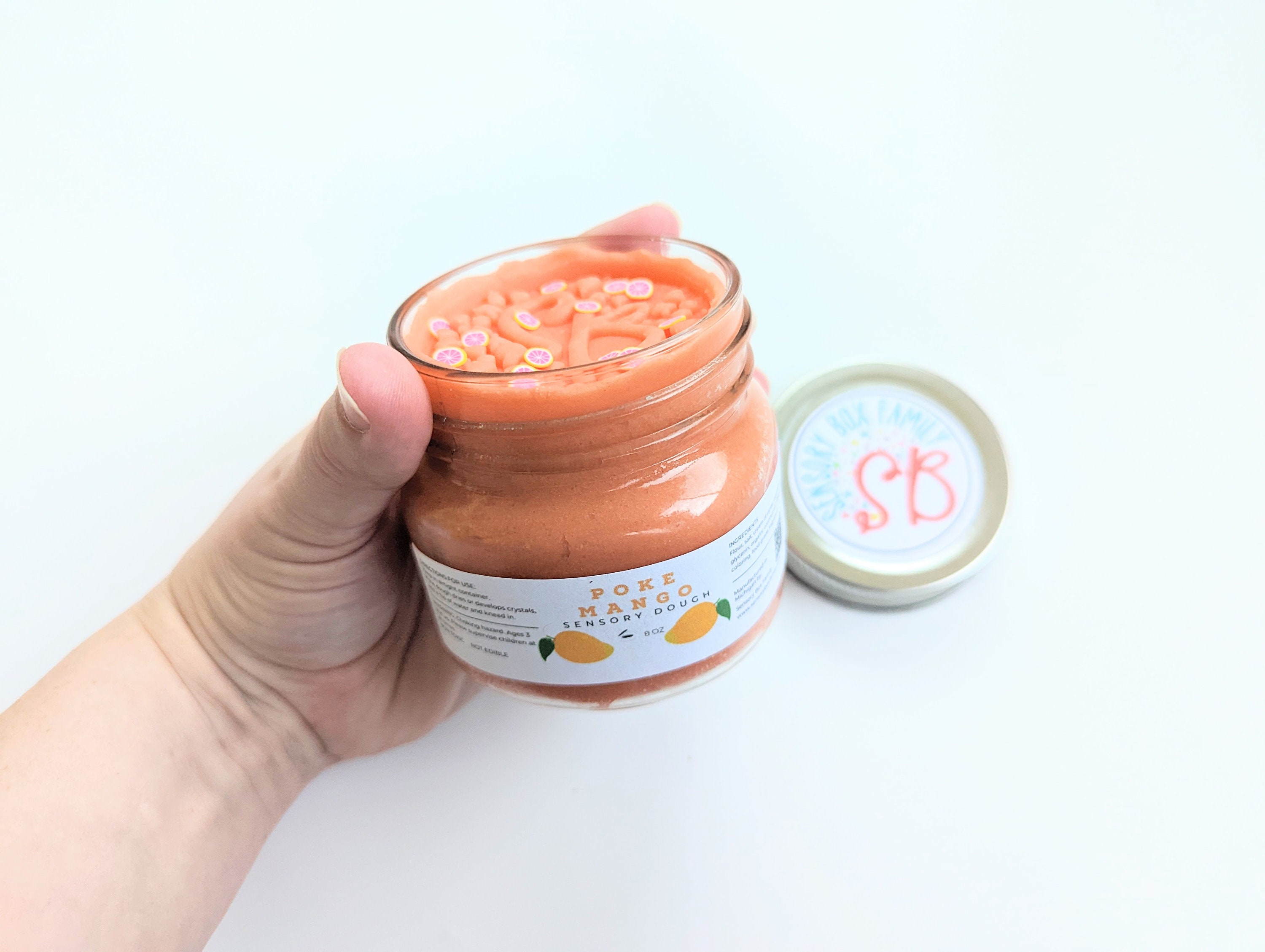 Mango Scented Sensory Dough Play Dough Sensory Box Loose Parts Play ...