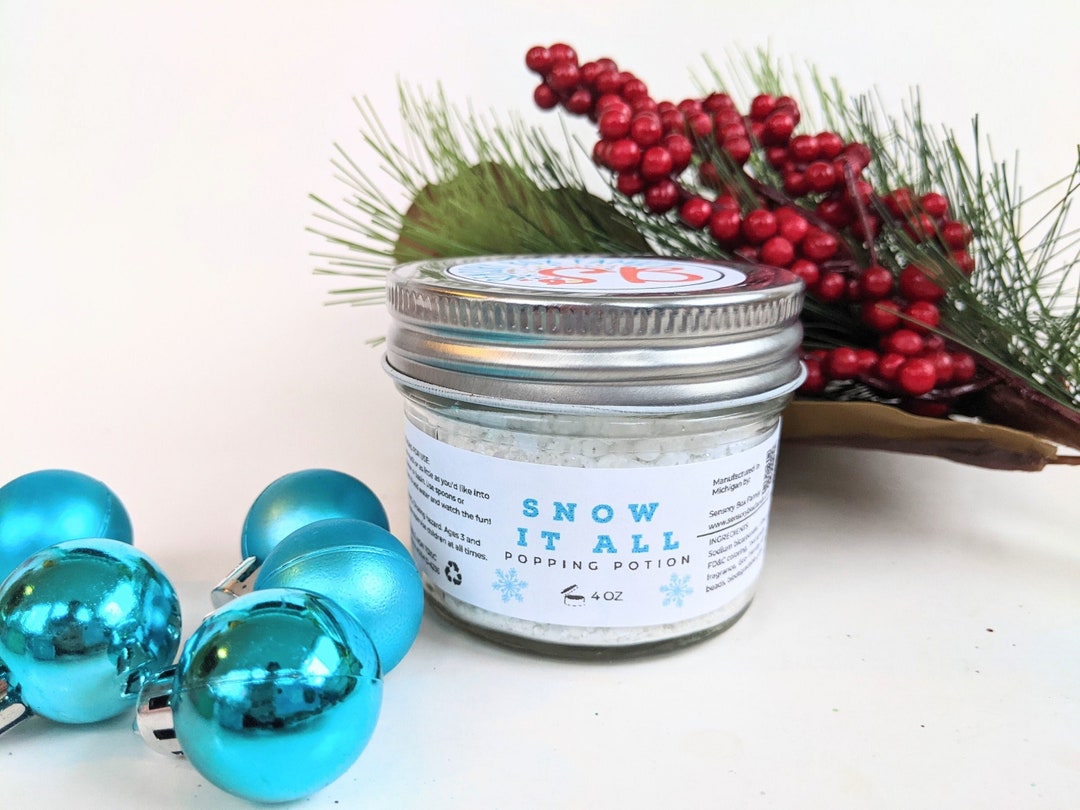 Snow Popping Potion | Winter Scented Magic Spells Sensory STEAM Fizzy ...