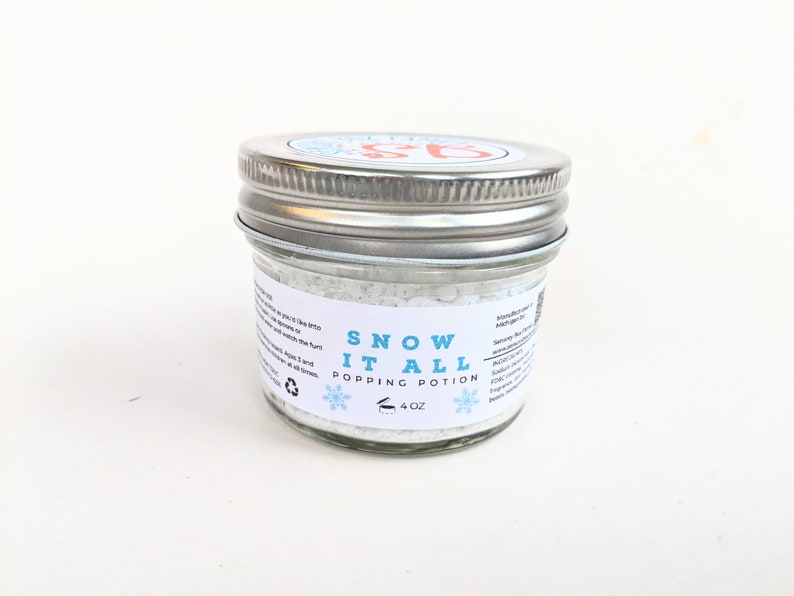 Snow Popping Potion | Winter Scented Magic Spells Sensory STEAM Fizzy ...