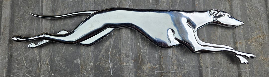 Vintage Greyhound Bus Front Emblem (mint) - Etsy