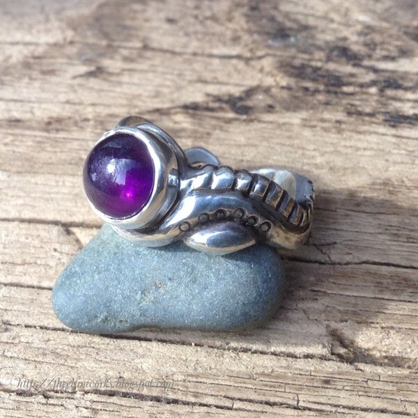 Deep Purple Stone - Etsy