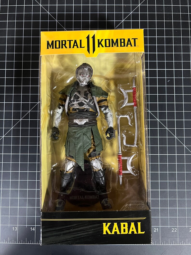 Mcfarlane Toys Mortal Kombat 11 Kabal 7 Inch Action Figure - Etsy