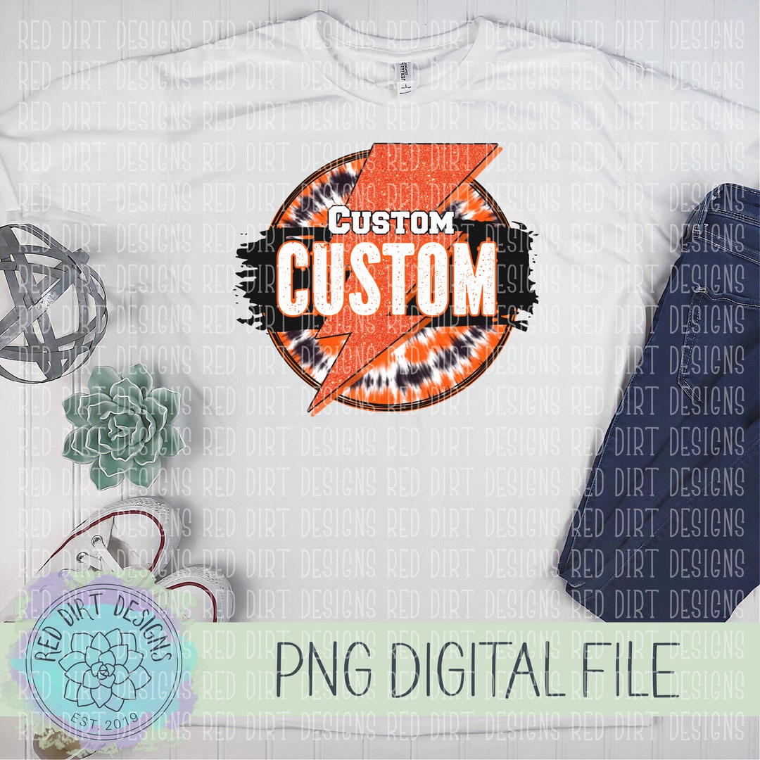 ADD-ON Custom Mock up for Mascot Team Spirit - Etsy