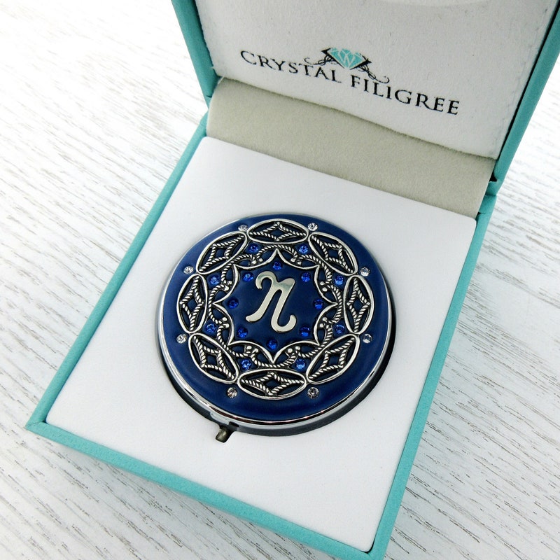 Silver Pill Box - Etsy