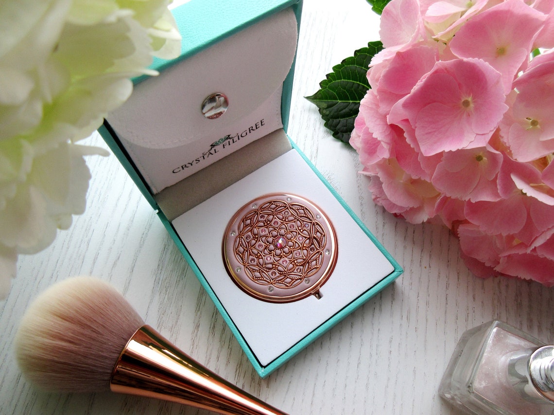 PICK YOUR COLOR Rose Gold Pill Box Case Organizer/ Mint Box - Etsy