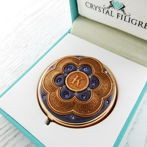 PICK YOUR COLOR Rose Gold Pill Box Case Organizer/ Mint Box - Etsy