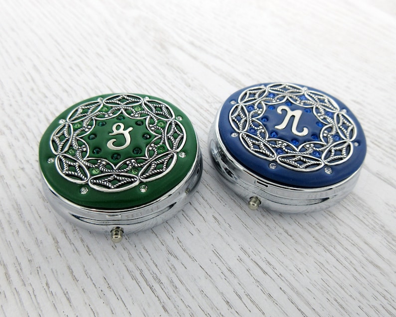 PICK YOUR COLOR | Custom Personalized Pill Box/ Mint Box, Lip Gloss ...