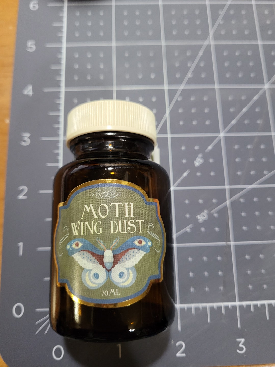 Halloween Moth Wing Dust Bottle - Etsy