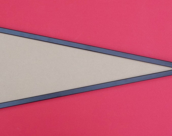 13x32 Pennant Frame Pick Your Color - Etsy