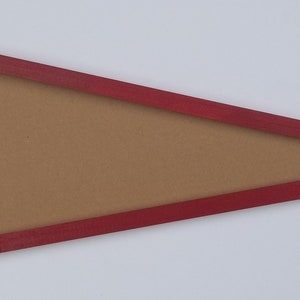 13x32 Pennant Frame Pick Your Color - Etsy