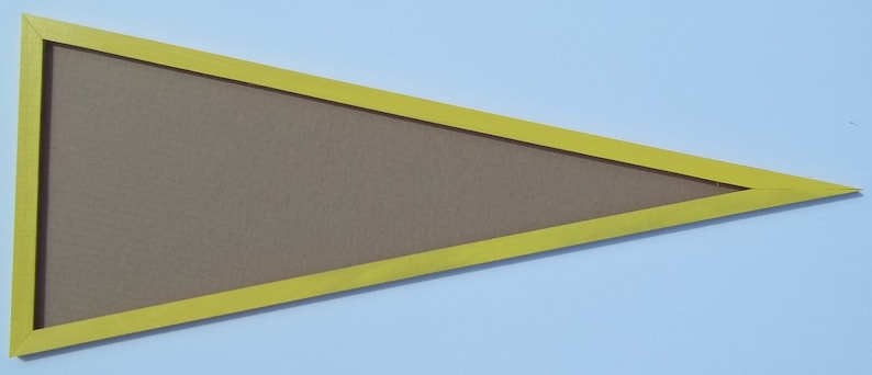 12x30 Pennant Frame Pick Your Color - Etsy