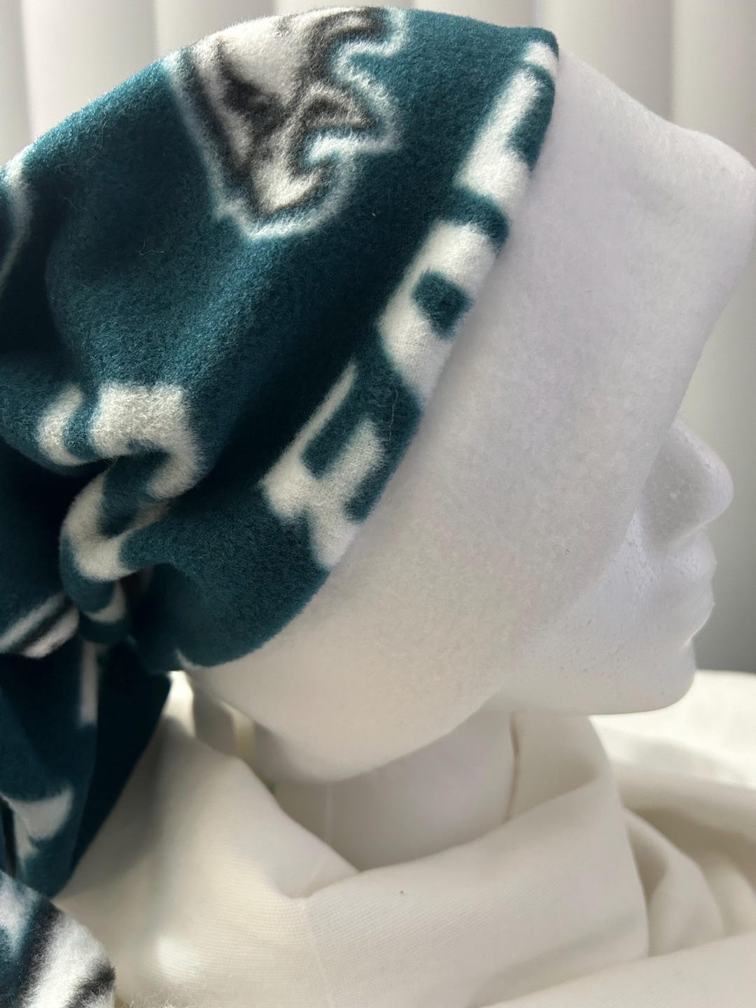 Eagles Fleece Santa Hat, Philly Christmas Cap - Etsy