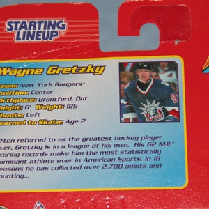 Wayne Gretzky Action Figure Starting Lineup Pro Action Hockey | Etsy