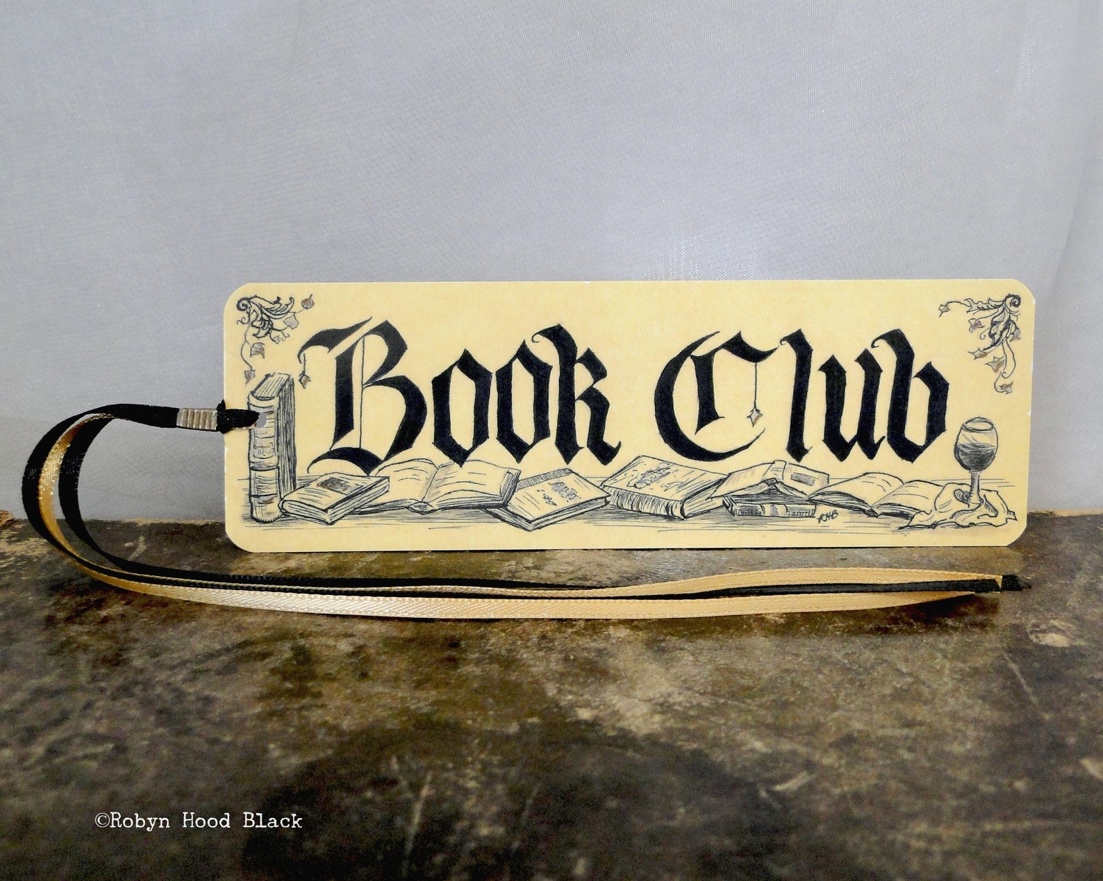 Book Club bookmark | Etsy