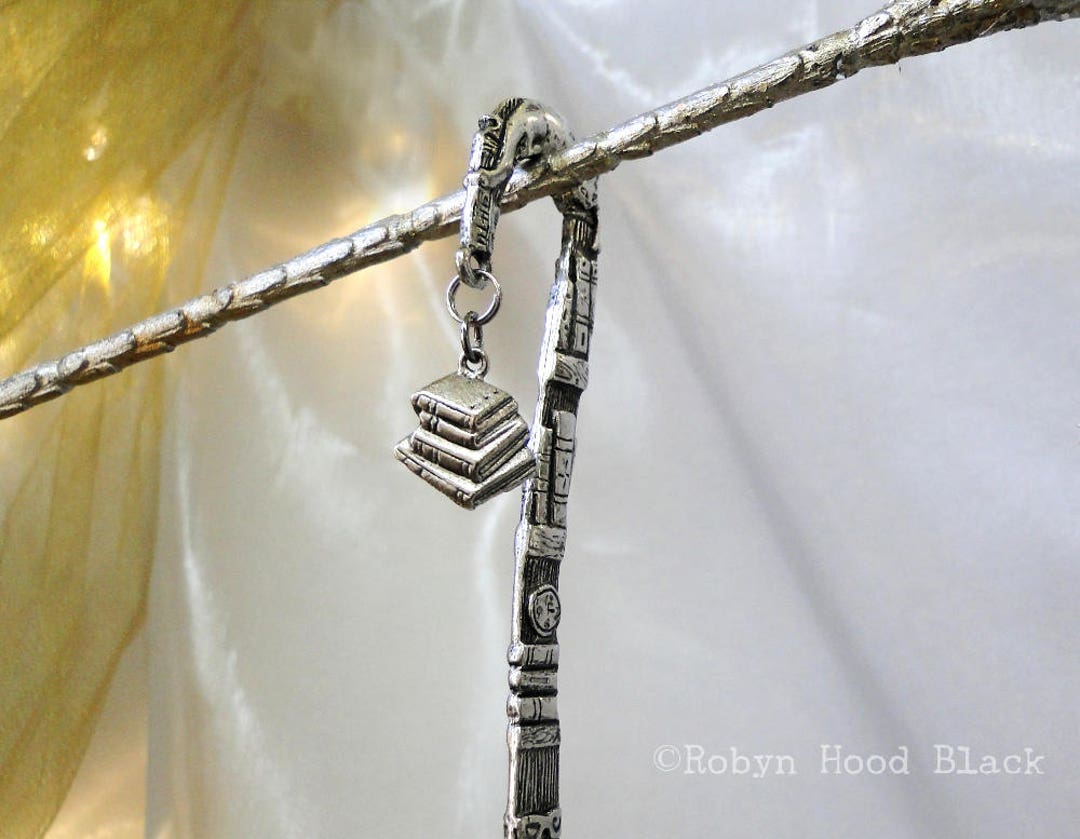 BOOKS Pewter Bookmark for Book Lovers - Etsy