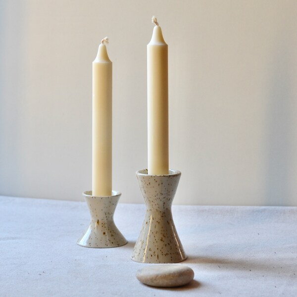 Ceramic Candlesticks - Etsy