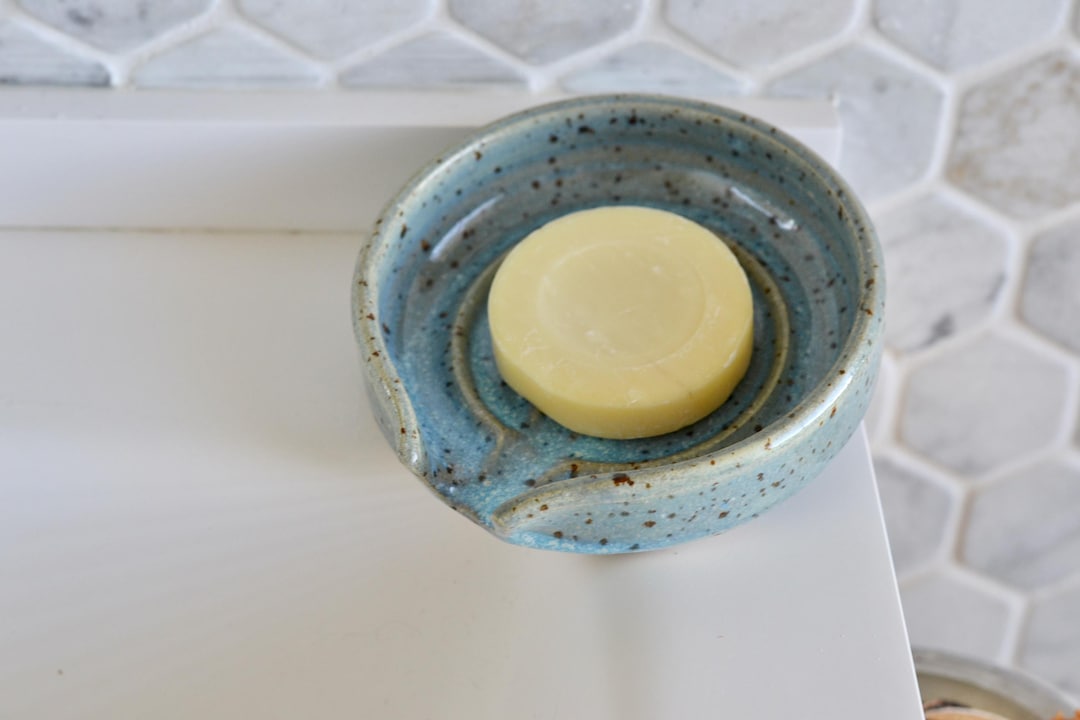 Handmade Ceramic Soap Dish: Self-draining Speckled Stoneware - Etsy ...