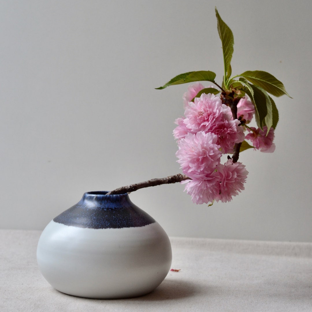 Ikebana Vase, Handcrafted Ceramics, Japanese Vase, Flower Arrangement ...