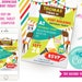 Boy Birthday Party Fort Building Party Invitation Build A Fort Party ...