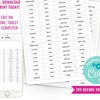 Printable Milestone Tote Labels School File Folder Labels Printable ...