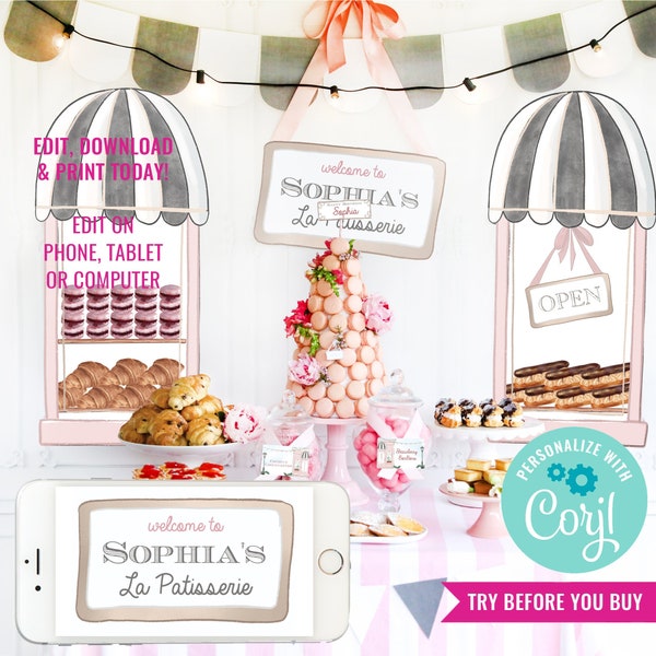 Bakery Backdrop - Etsy