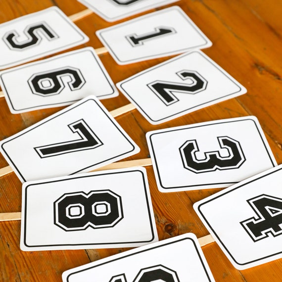 Kids Score Cards Activity - Vintage Score Cards - Printable Score Cards ...