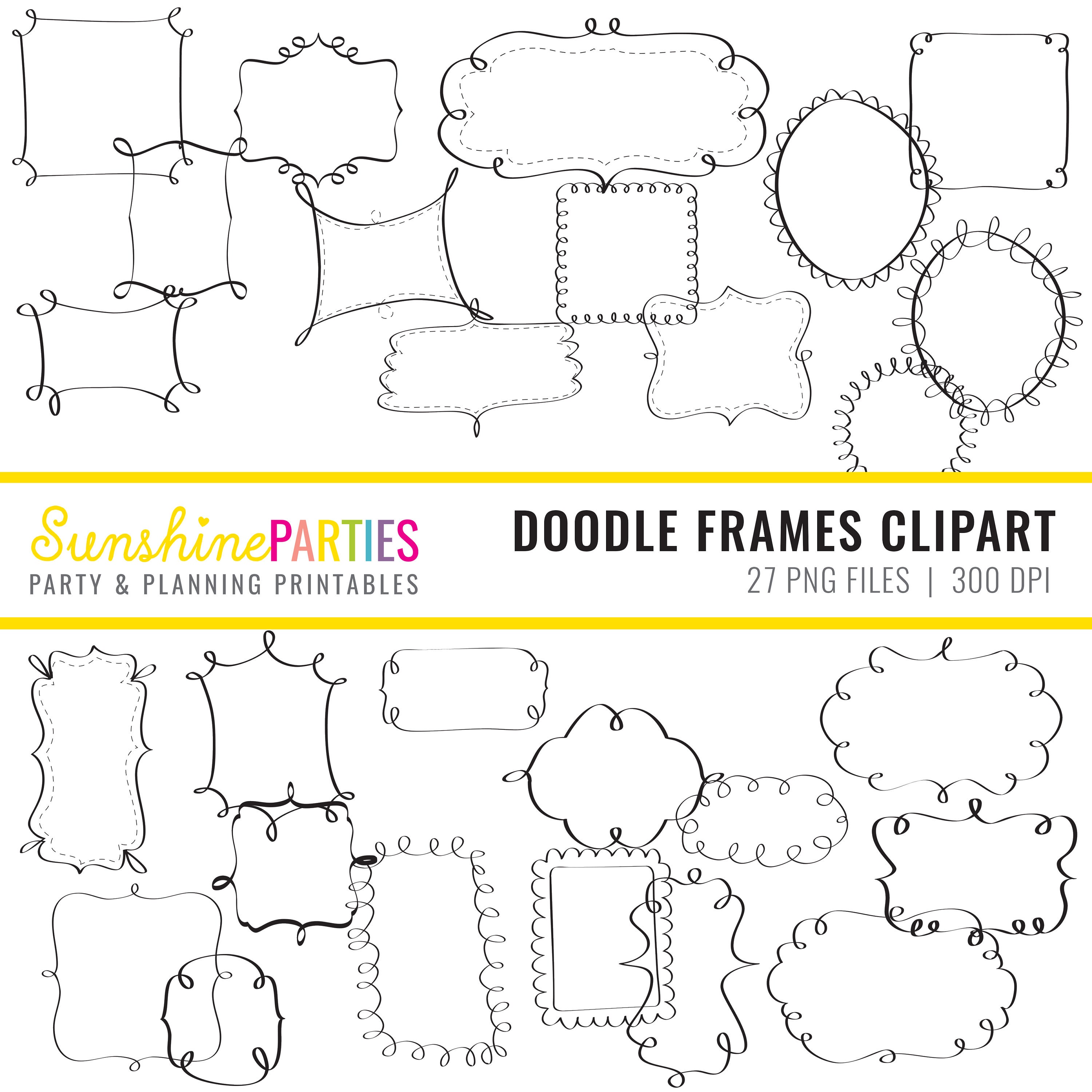 Free Doodle Frame Clipart