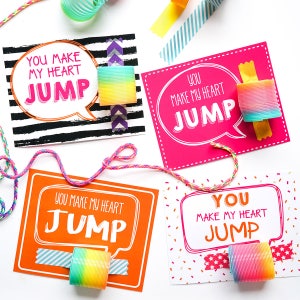 Valentine's Gift Cards and Tags for Kids You Make My Heart Roar and ...