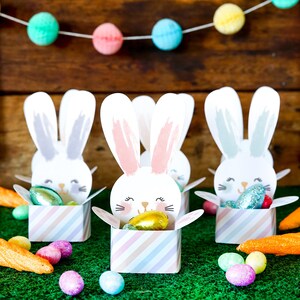Easter Bunny Candy Holders | Easter Crafting Decorations - Instantly ...