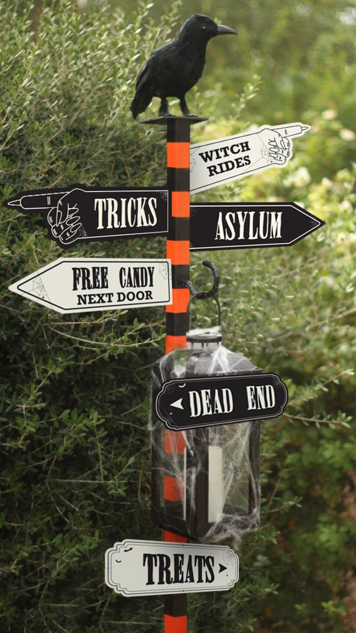 Halloween Party Welcome Sign Halloween Porch Sign | Etsy