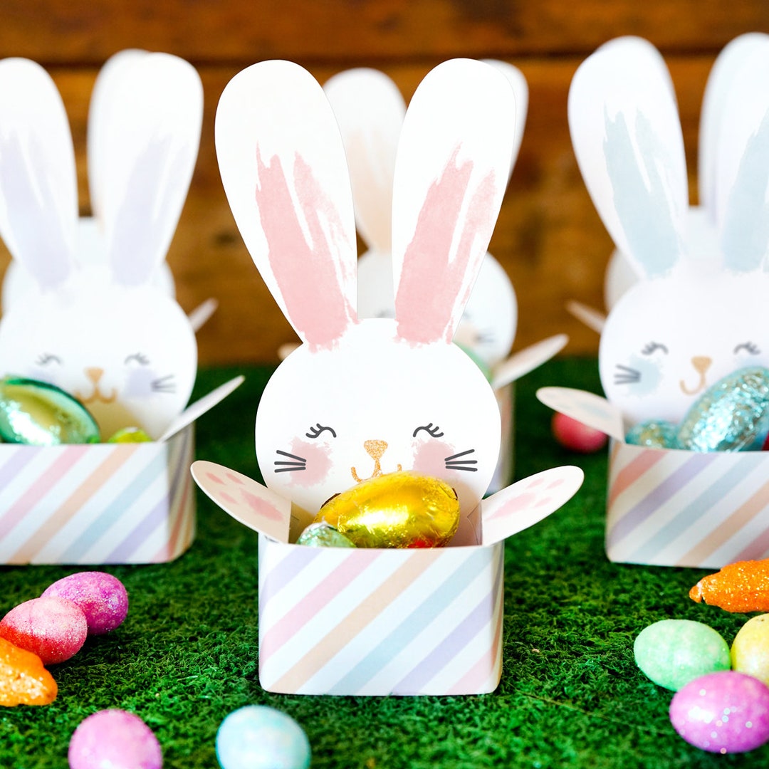Easter Bunny Candy Holders | Easter Crafting Decorations - Instantly ...