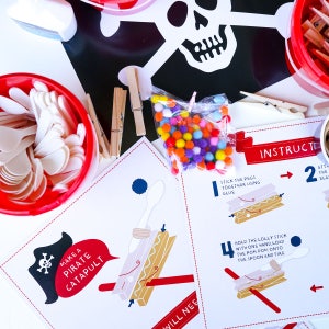 Pirate Bingo Game Pirate Party Activity | Etsy