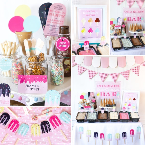 Ice Cream Poster - Etsy