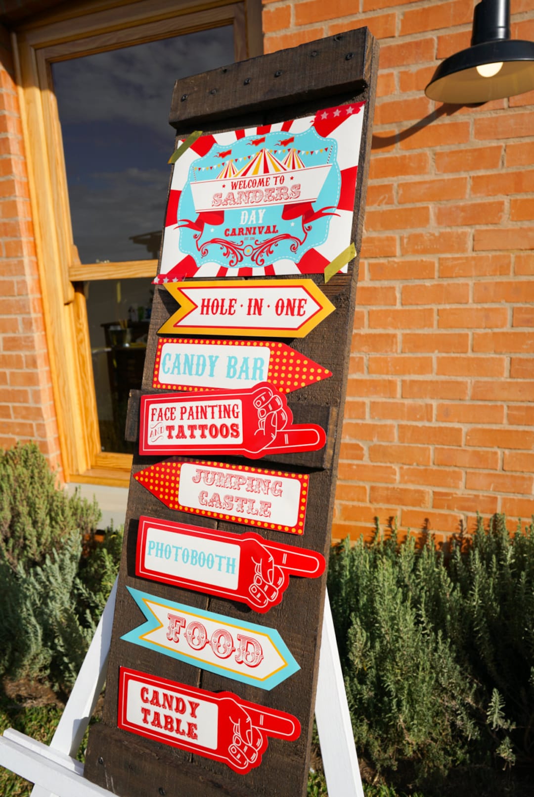 Carnival Party Welcome Sign Carnival Party Printable Sign Carnival ...