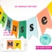 Classroom Teacher Name Banner Editable Classroom Banner Printable Back ...