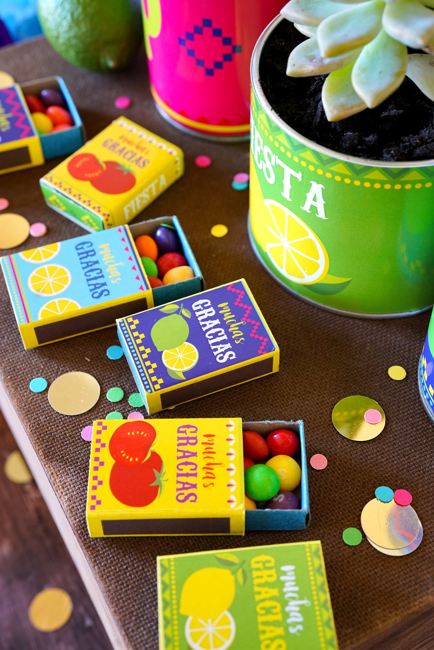 Mexican Fiesta Matchbox Favors Mexican Fiesta Party Favors - Etsy