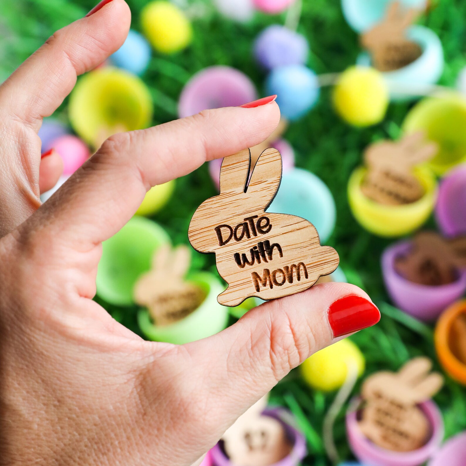 Digital File Easter Egg Filler Bunny Tokens Laser Cutting Files - 40 ...