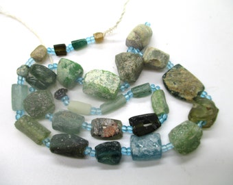 Stunning Genuine Ancient Multicolored Roman Glass Fragment | Etsy