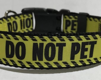 Do Not Pet Dog Sign | Etsy