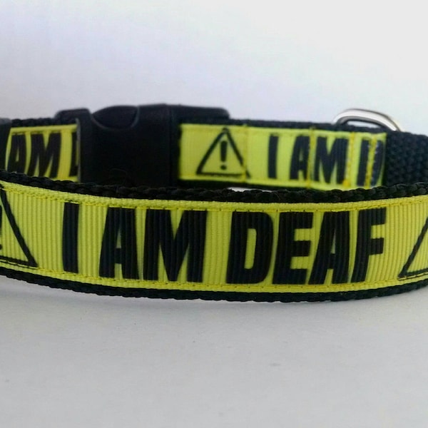 I Am Deaf - Etsy