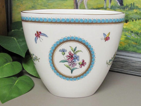 Spode TRAPNELL Oval Vase English C. 1962-1988 22k Gold - Etsy