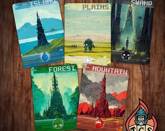 Mtg Dual Lands Pixel - Etsy