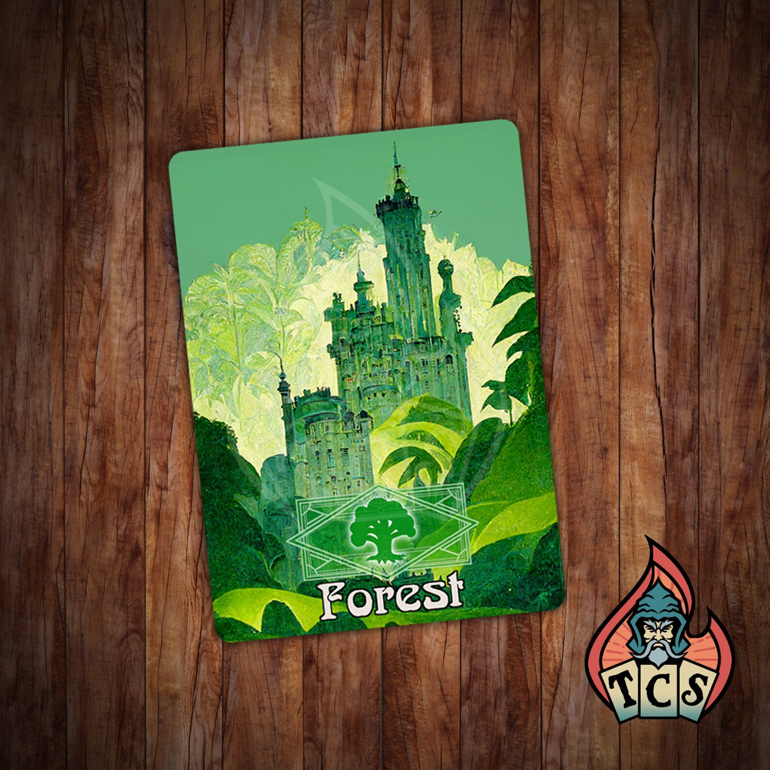 Nouveau Art - Custom MTG Basic Lands - Etsy